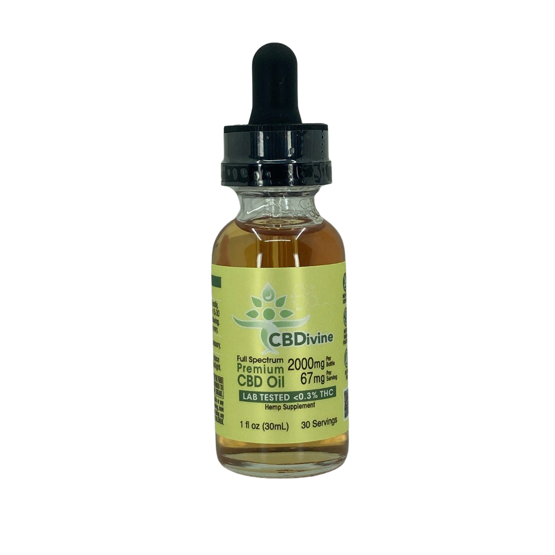 Order CBDivine Full Spectrum 2000 mg Tincture Online | CBDivine