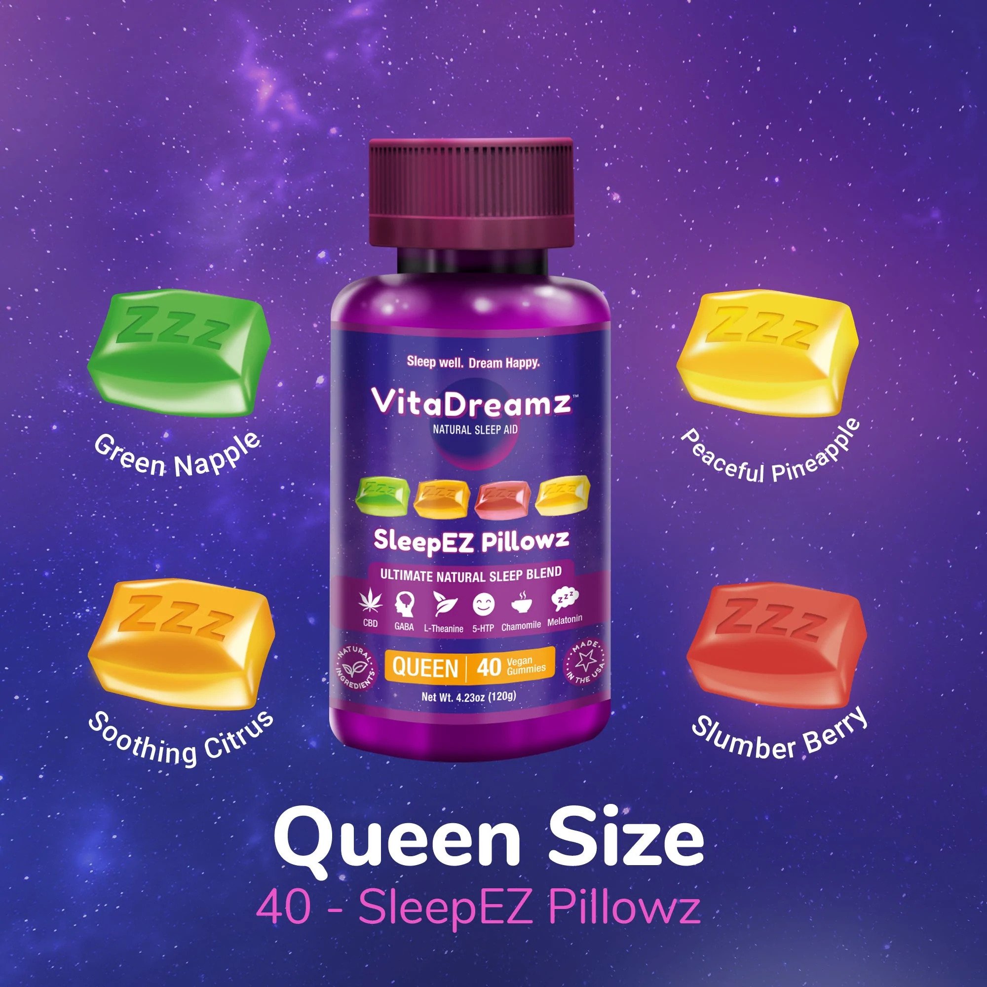 Order VitaDreamz SleepEZ Gummies Online | CBDivine
