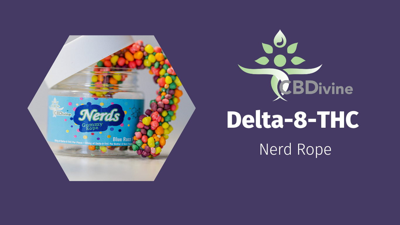Delta 8 Nerd Rope | A Tasty & Fun Twist on CBD Edibles