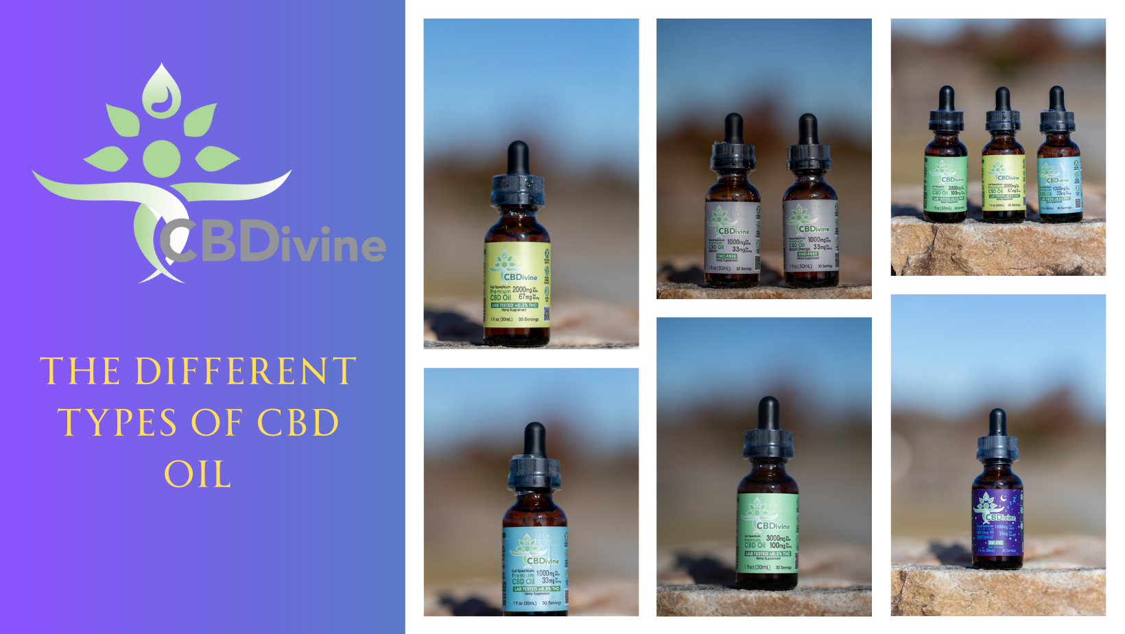The Different Types of CBD Sleep Oil | CBDivine
