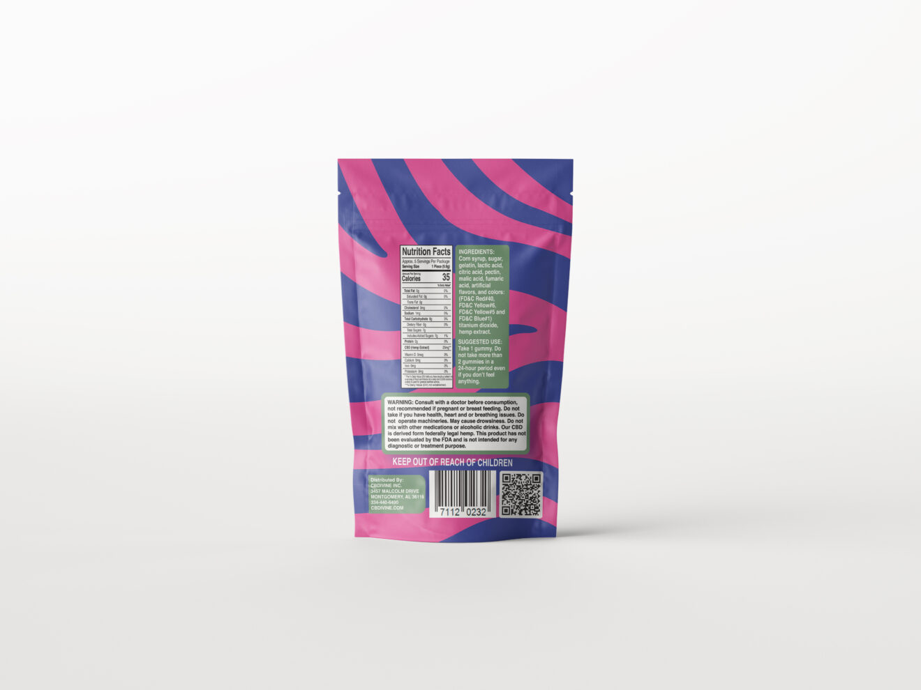 Order CBD Watermelon Ring Gummies Online | CBDivine