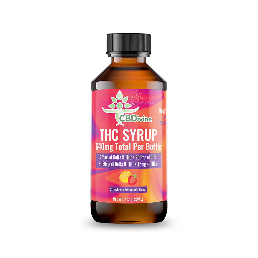 Order CBDivine THC Syrup - 640mg Online | CBDivine