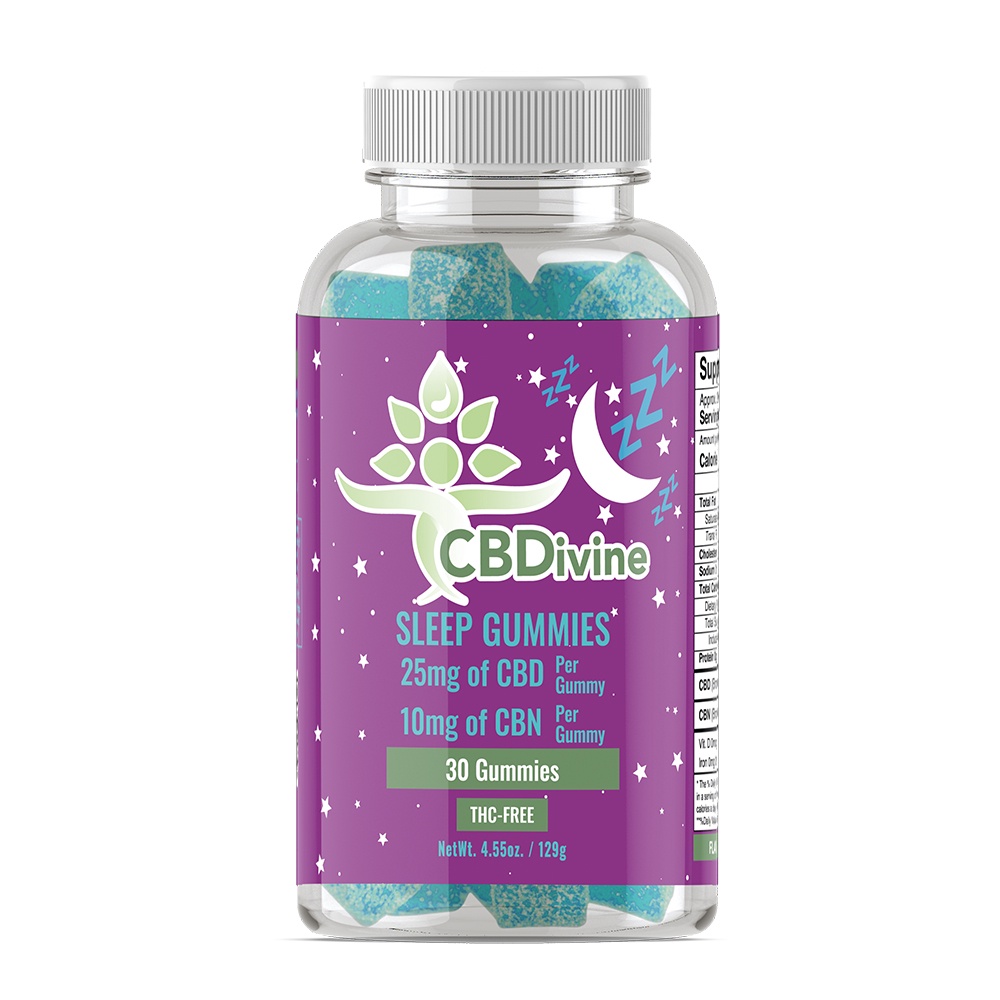 Order CBDivine CBD - CBN Sleep Gummies Online | CBDivine