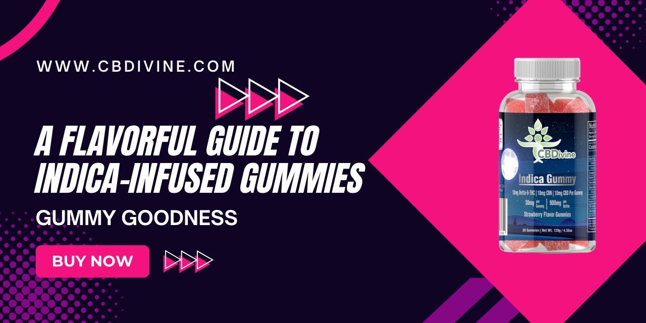 Indica Gummies: Relaxation & Sleep Aid